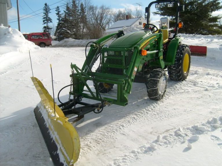 Snow Plows For Small Vehicles – The Garden Tractor | Eden Lawn Care and ...